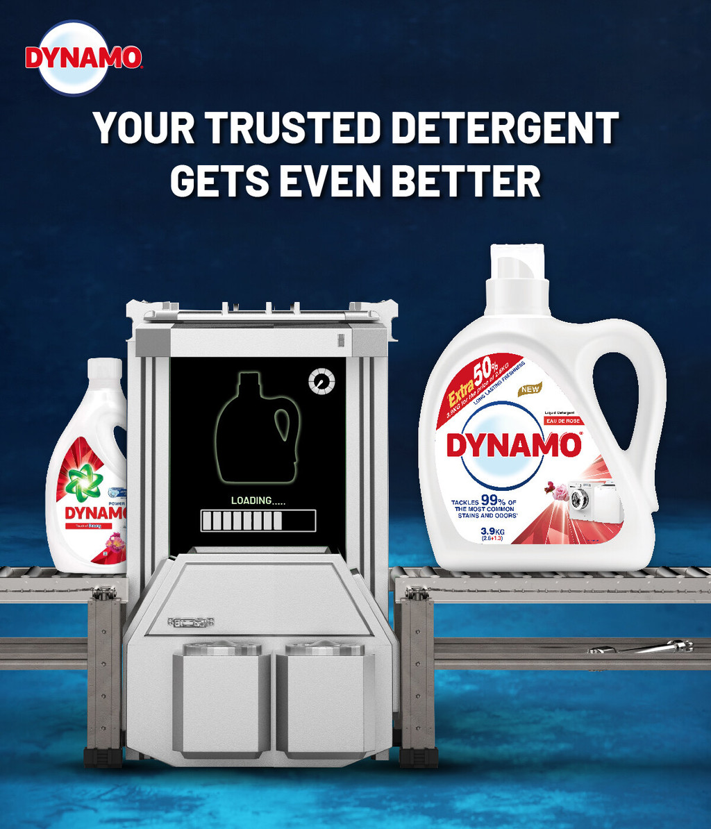 DYNAMO Laundry Detergent Color Care 3.9kg - Long Lasting Freshness ...