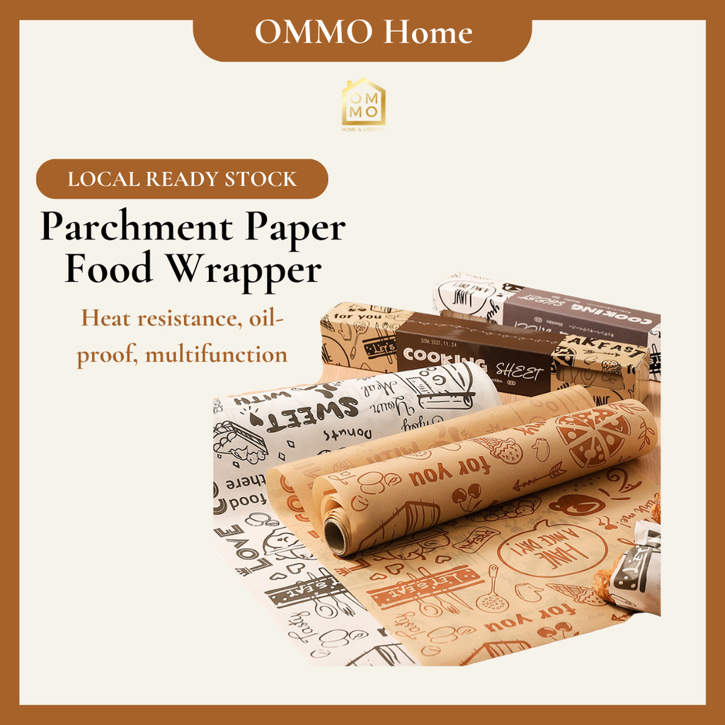 OMMO Ivy Parchment Oil Paper Air Fryer Baking Wrapper | Shopee Malaysia