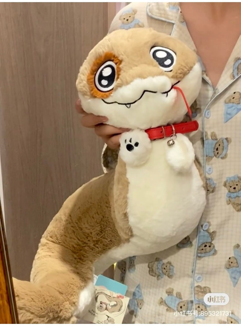 2in1 Dog Long Snake Plush Doll Soft Snake Teddy Bear Plush Toy Cute ...