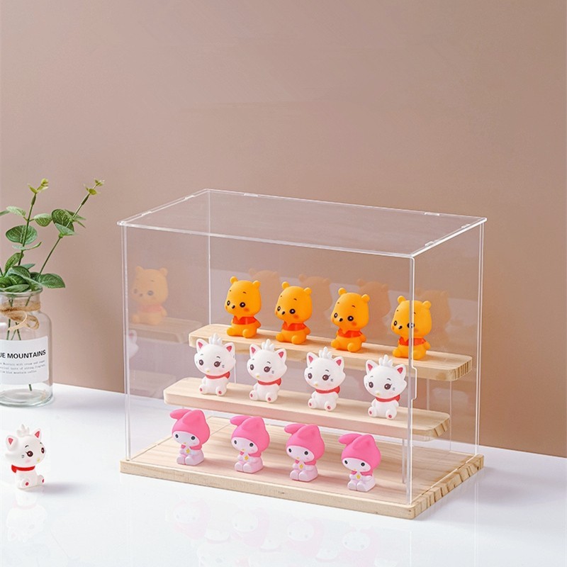 COLOGO 🥇 Anime Figure Showcase / Small Doll Dustproof Display Box ...