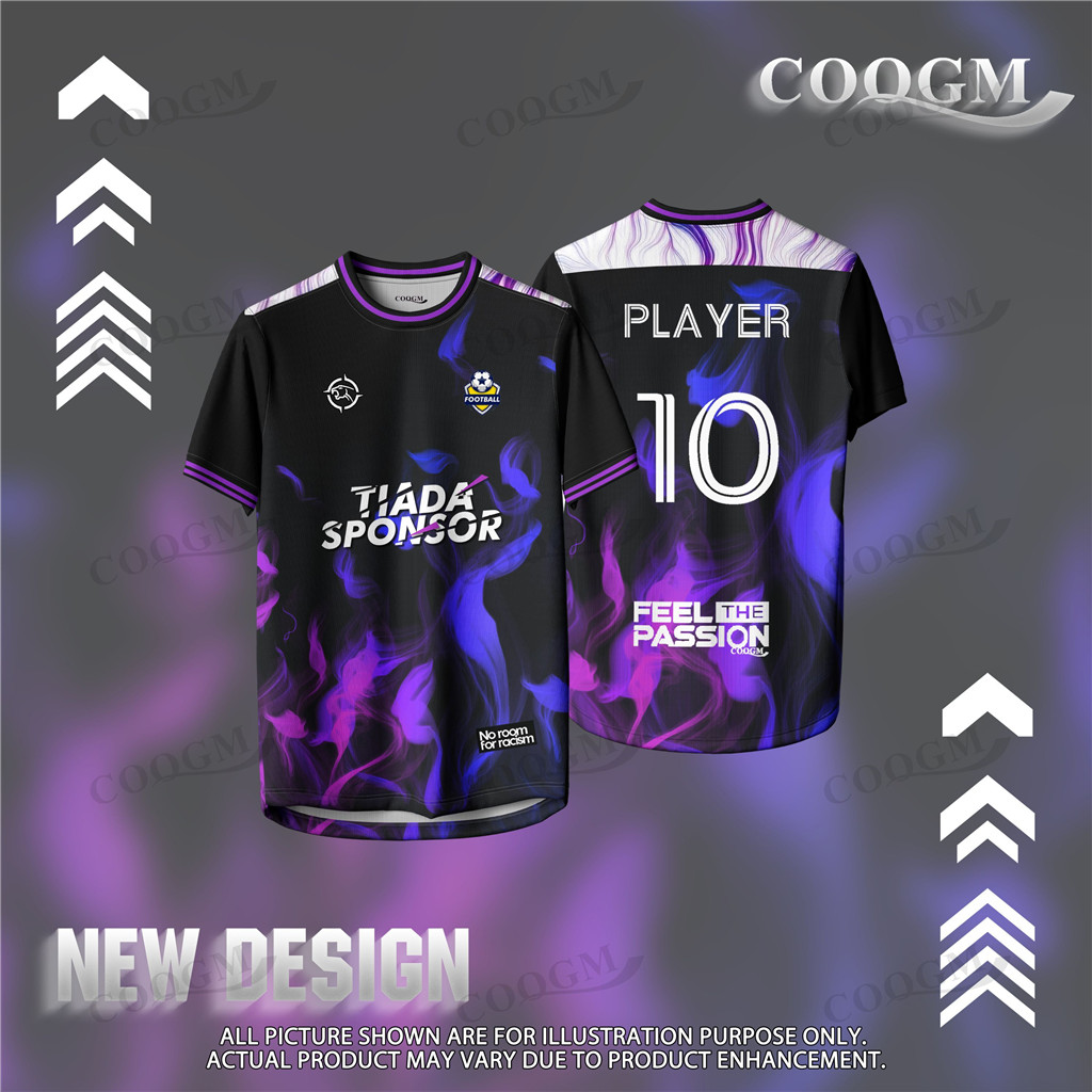 COQGM Original Design Three Colors - Futsal Football Baju Jersey Custom ...