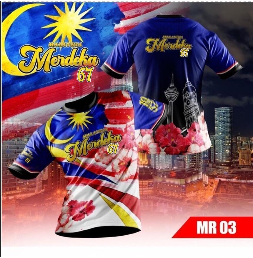 Malaysia merdeka 67 tshirt- t shirt new edition 2024 New Fashion ...