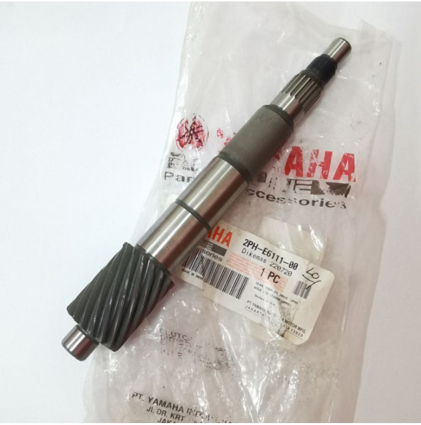 Yamaha Ego Avantiz Solariz Rear Pulley Shaft Local & Original 2PH-E6111 ...