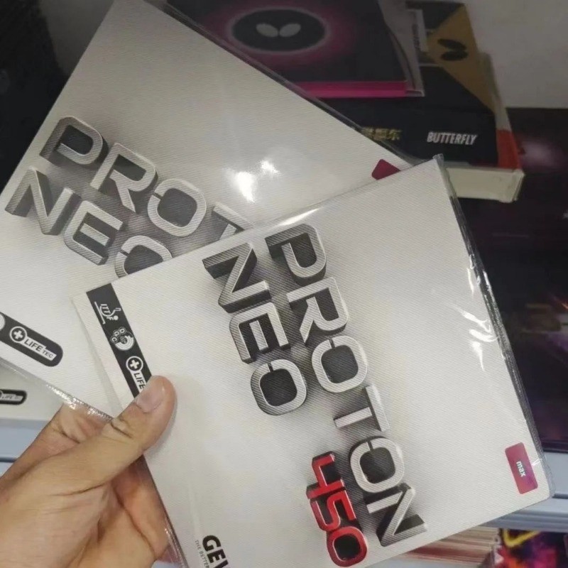 Original GEWO PROTON NEO 450 Table Tennis Rubber Non-sticky PROTON NEO ...