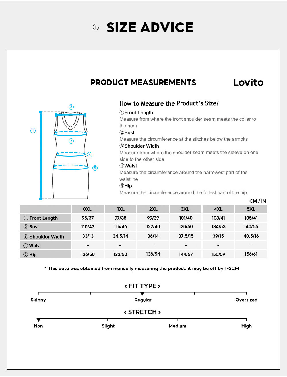 Lovito Plus Size Curve Elegant Geometric Basic Dress for Women LSL02028 ...