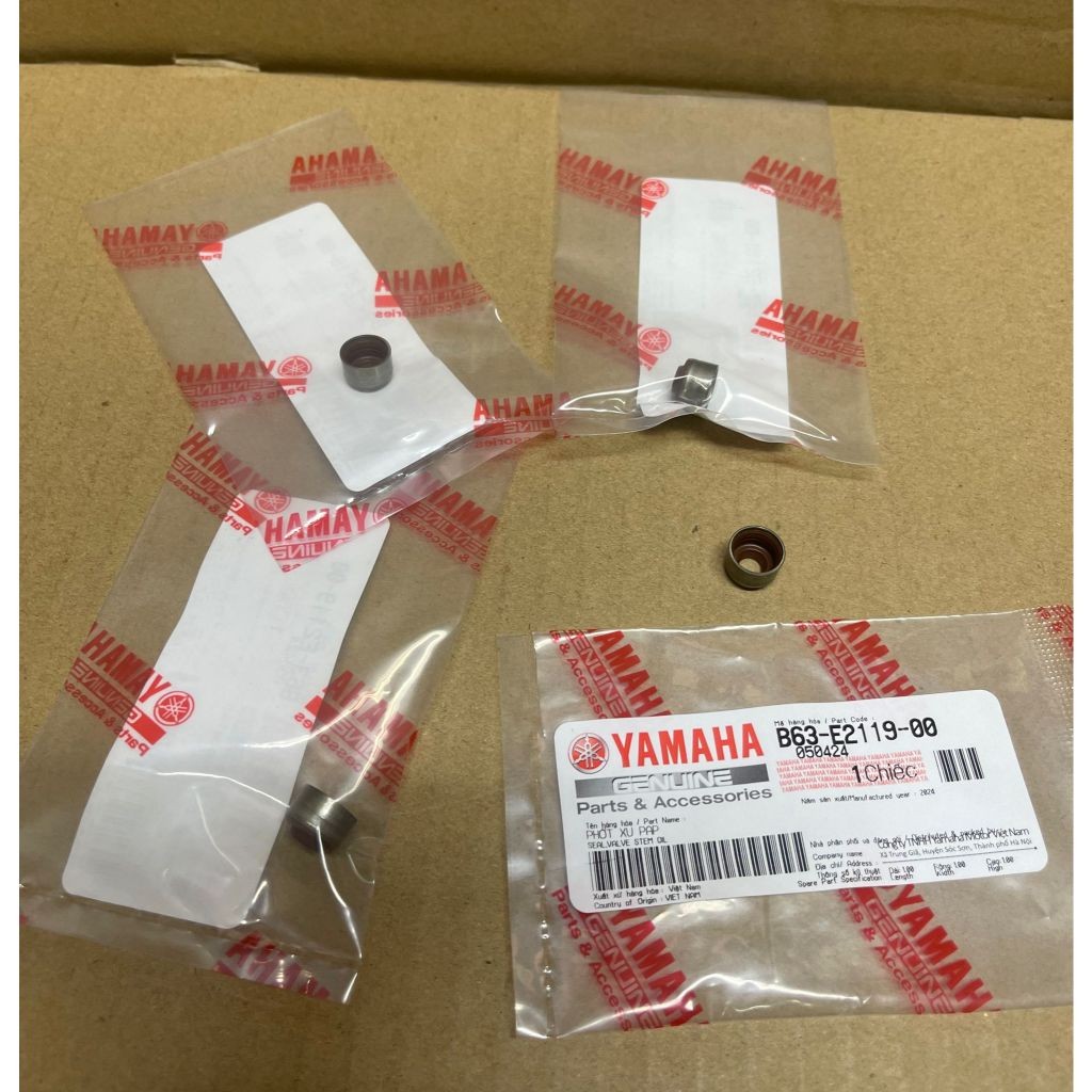 YAMAHA VALVE SEAL 100% ORIGINAL Y16ZR Y16 B63-E2119-00 | Shopee Malaysia