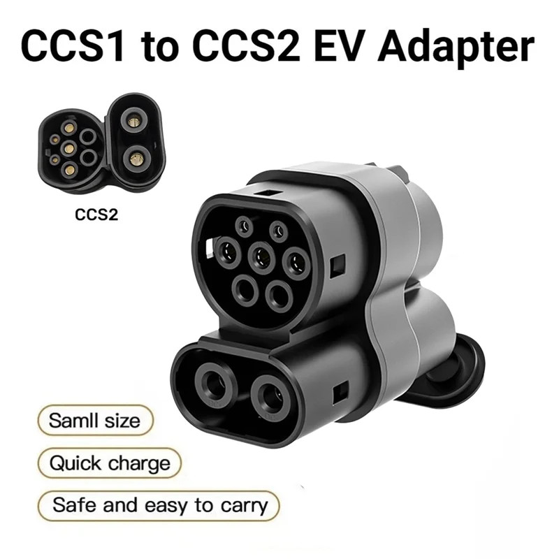 A55E-CCS1 To CCS2 AC+ DC 250A EV Charging Adapter Fast Charging ...
