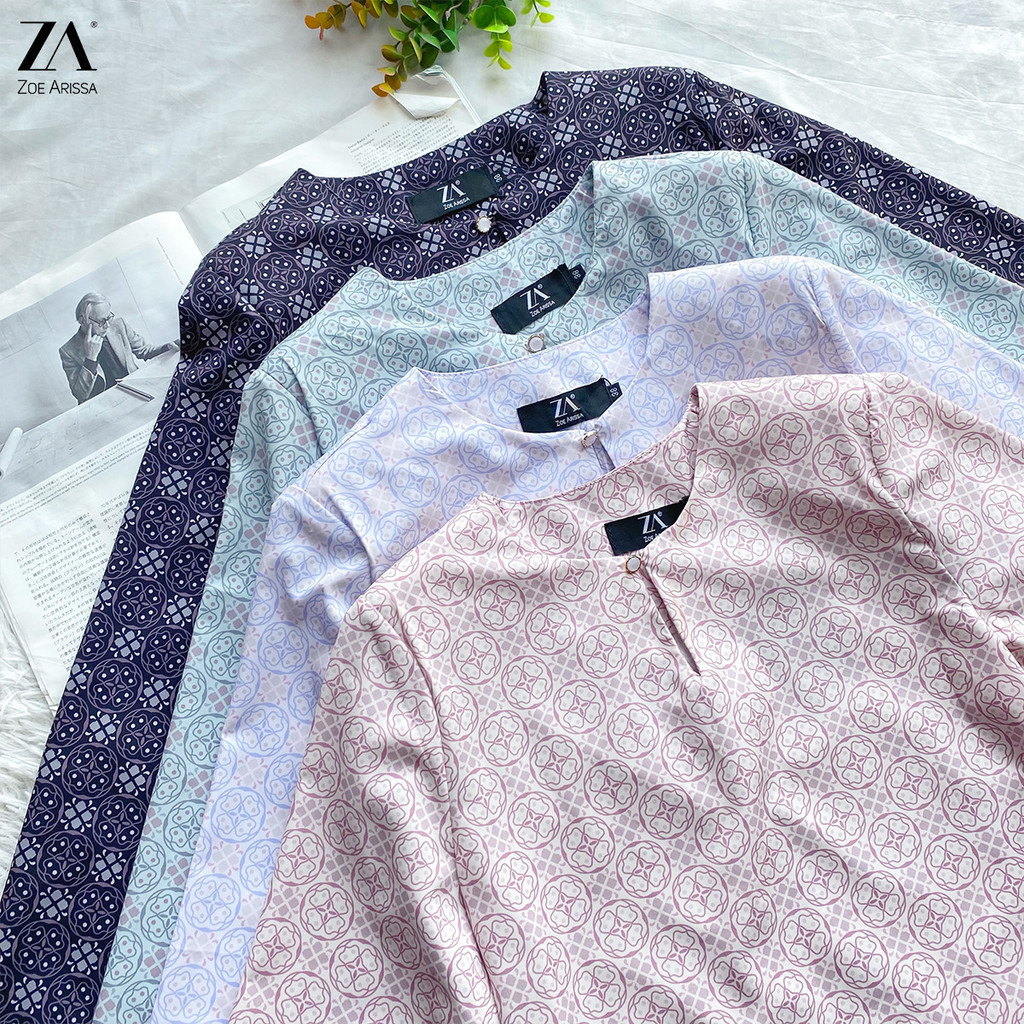 Zoe Arissa Raya Zureen Kurung Moden 2025 Viral Baju Raya Muslimah ...