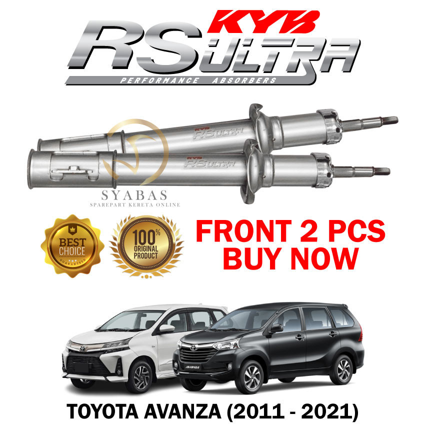 TOYOTA AVANZA 1.3 (F651) 1.5 (F652) PERFORMANCE ABSORBERS GAS TYPE ...