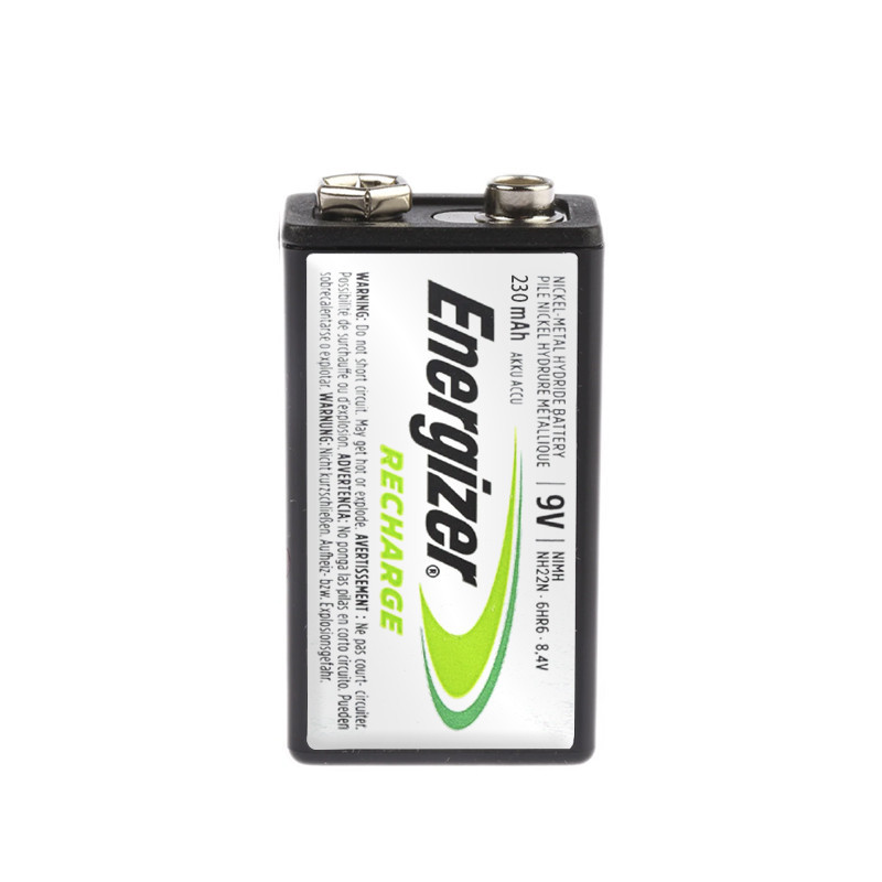 1pc/pack Energizer 9V Rechargeable Battery | Shopee Malaysia