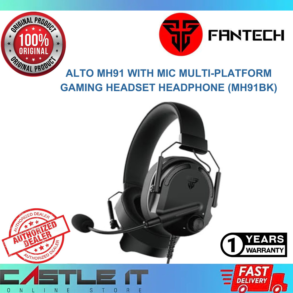 Fantech ALTO MH91 With Mic Multi-Platform Gaming Headset Headphone ...