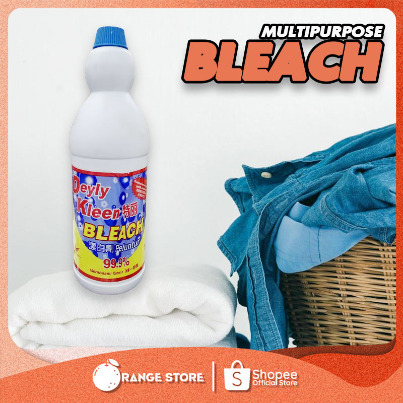 Multipurpose Bleach 1L Bleaching Liquid All Purpose Stains Remover Kills Germs Detergent ...