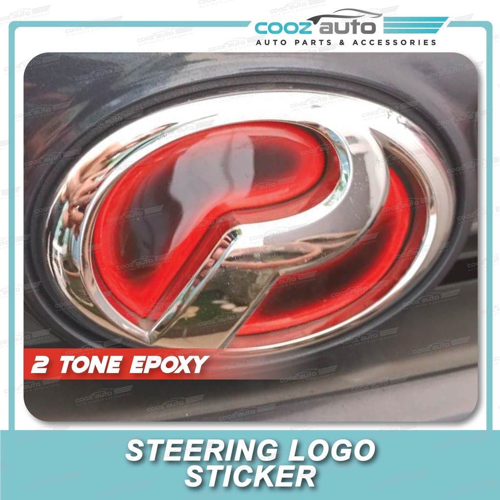 Perodua Alza 2022 - 2024 Ativa Car Front Rear Reflector Emblem 3D Logo ...