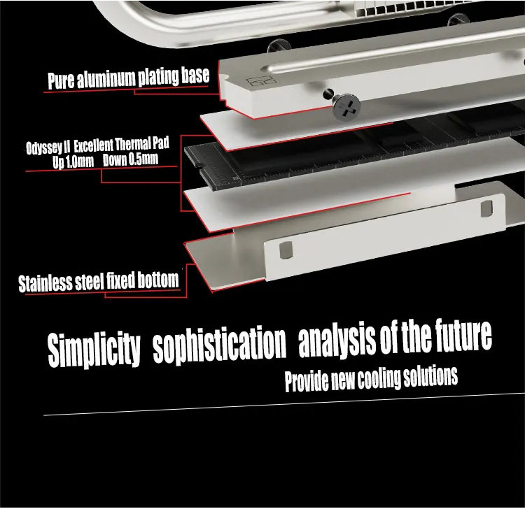 Thermalright HR-09 2280 M.2 SSD Solid State Drive Radiator Full ...