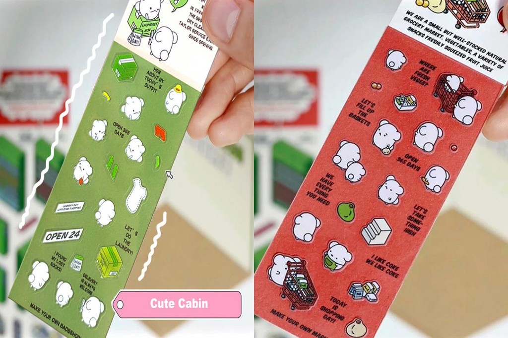 YEH- Sticker Projects Vibrant Color Stickers Fun 3d House Stickers for ...