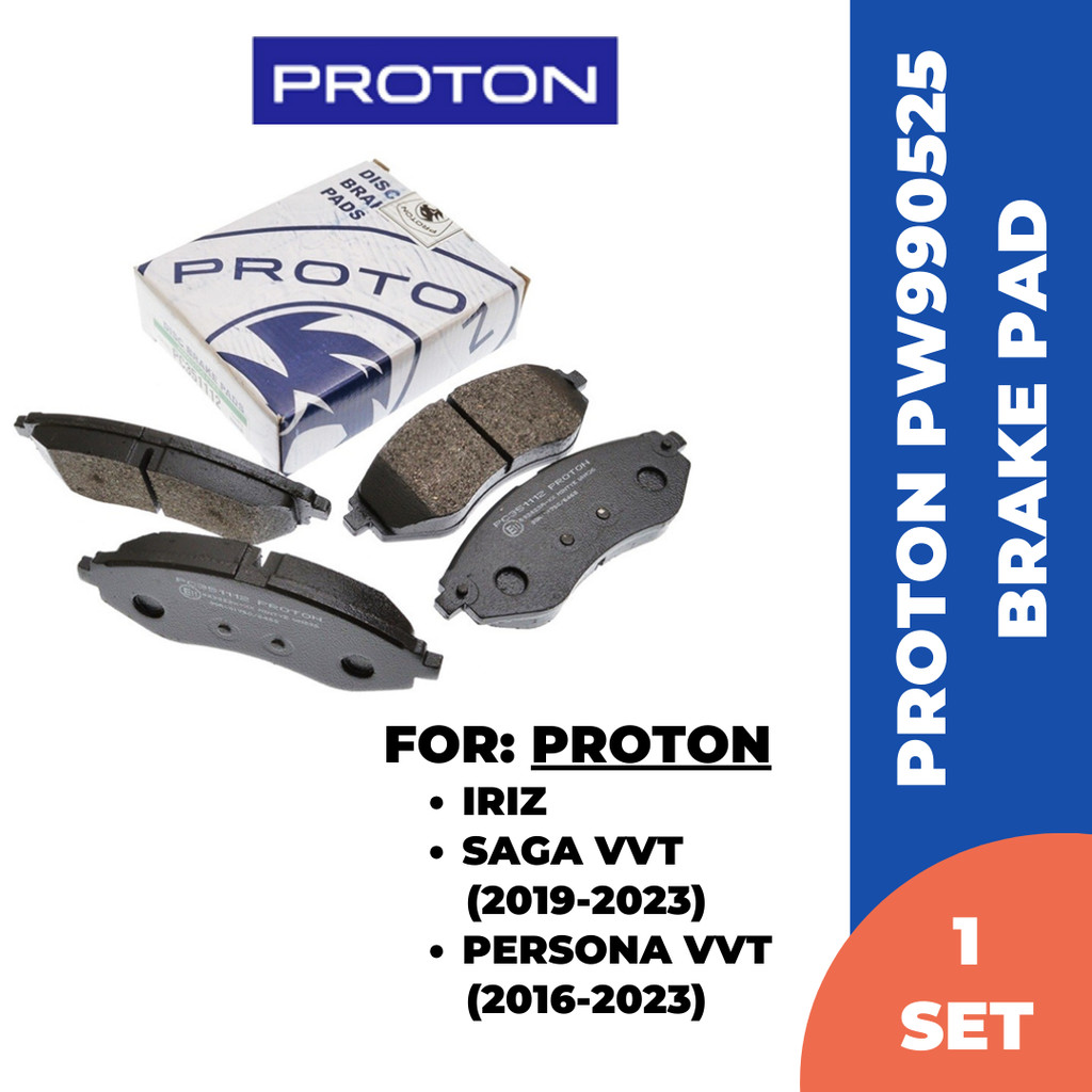PROTON Front Disc Brake Pad For Proton Saga Vvt/ Persona Vvt/ Iriz ...