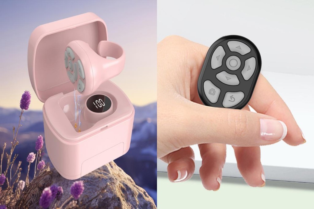 GAR Wireless Ring-shaped Remote Control Controller Wireless Bluetooth ...