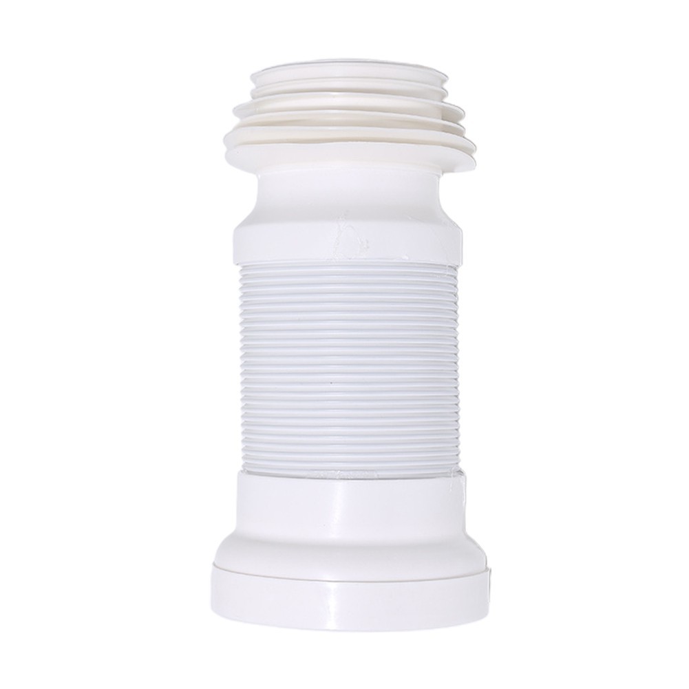 [ZISG HOT] White PVC Flexible WC Pan Connector Flexi Toilet Waste Long ...