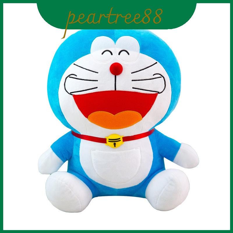Doraemon Plush Toy Long Pile Stuffed Doll With Pp Cotton Filling For ...