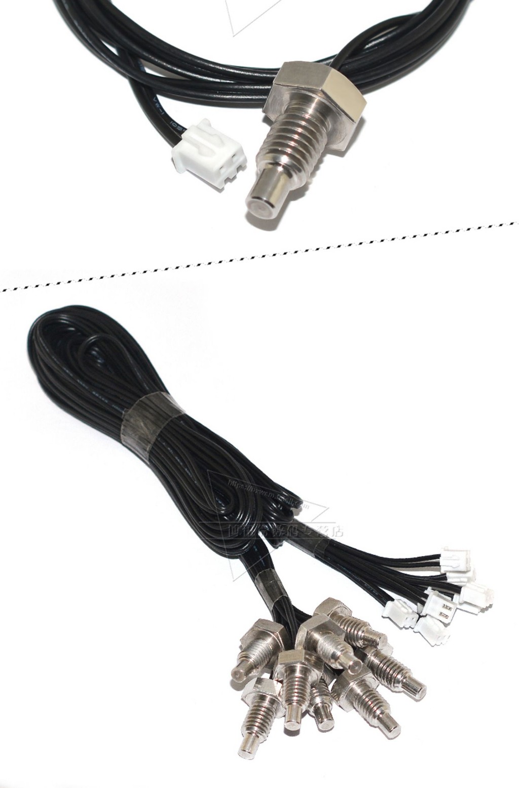 M8 Threaded Temperature Sensor NTC B3950 10K Thermoresistance ...