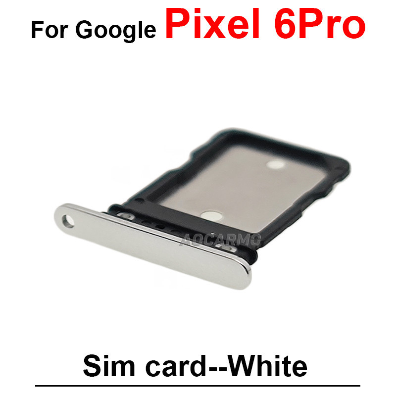 Original For Google Pixel 6A 6 6 Pro SIM Card Socket Slot Sim Tray ...