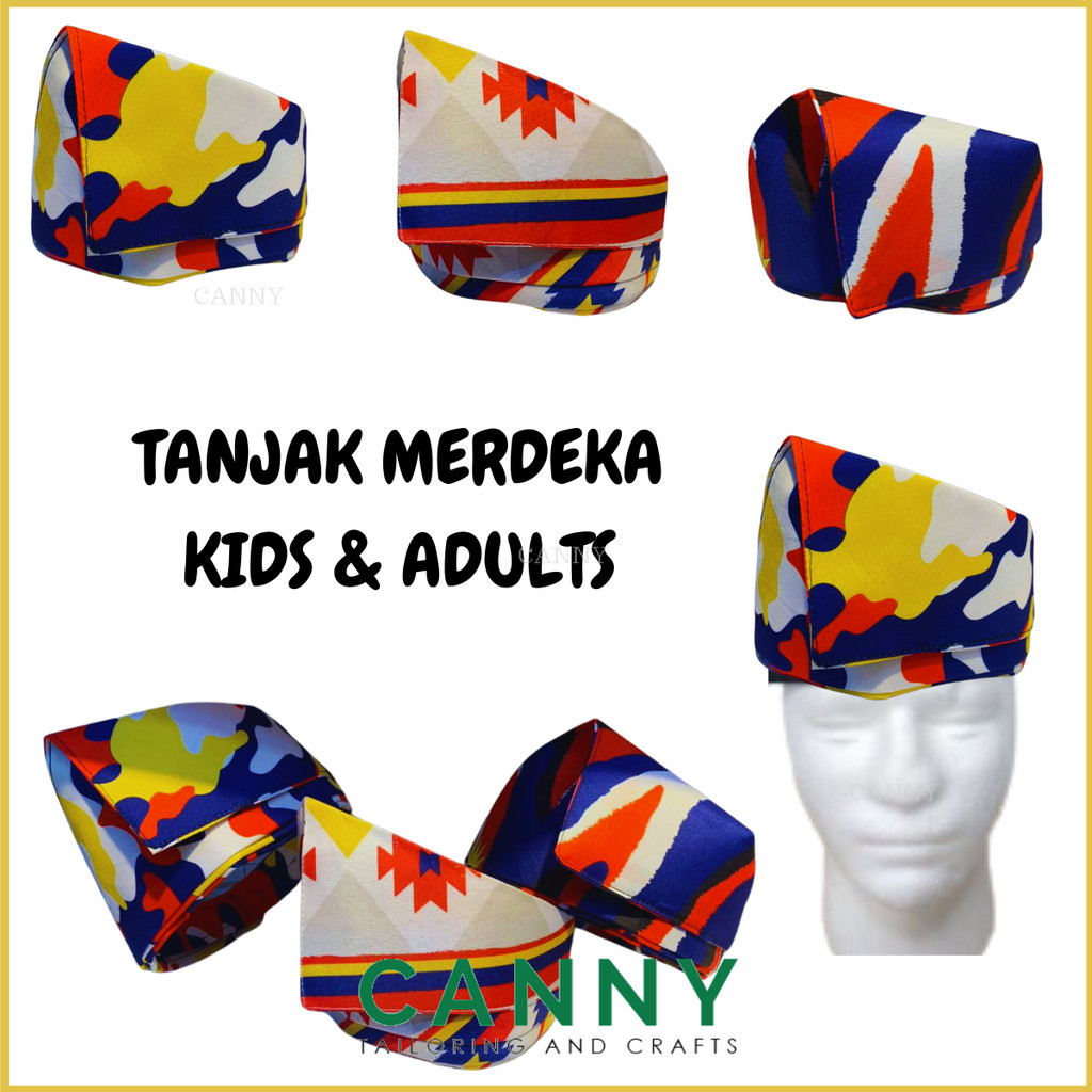 1PCS TANJAK MERDEKA KANAK-KANAK HINGGA DEWASA / TENGKOLOK MERDEKA ...