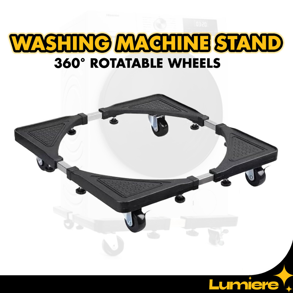 Washing Machine Stand Wheel Base Tapak Alas Mesin Basuh Roda Peti Sejuk ...