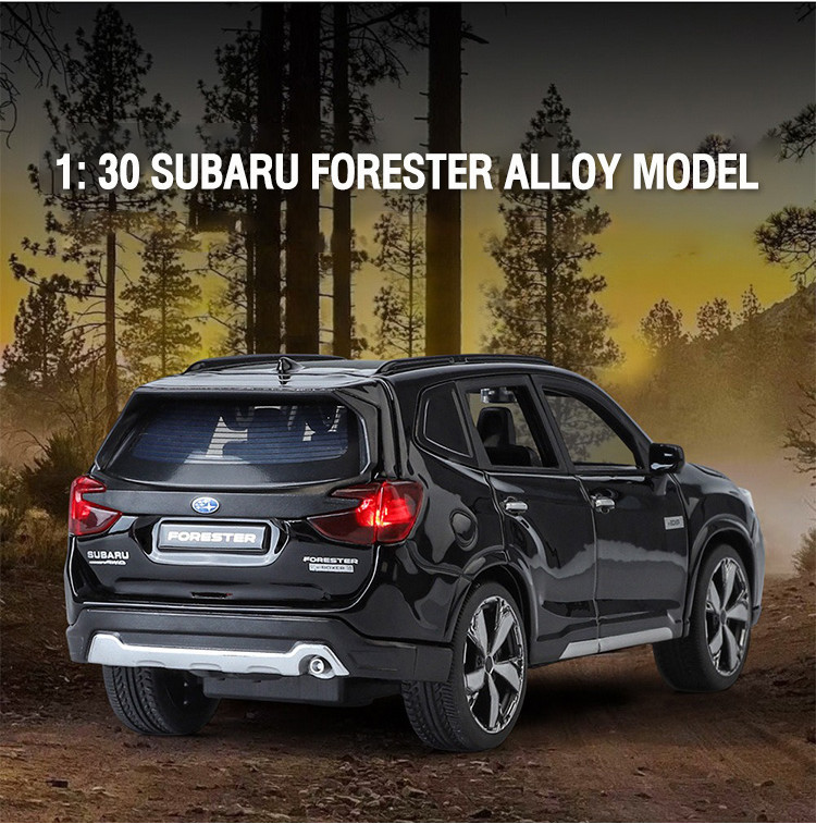 KLT 1:30 Subaru Forester Metal Alloy Toys Car Model Diecast Vehicle For ...