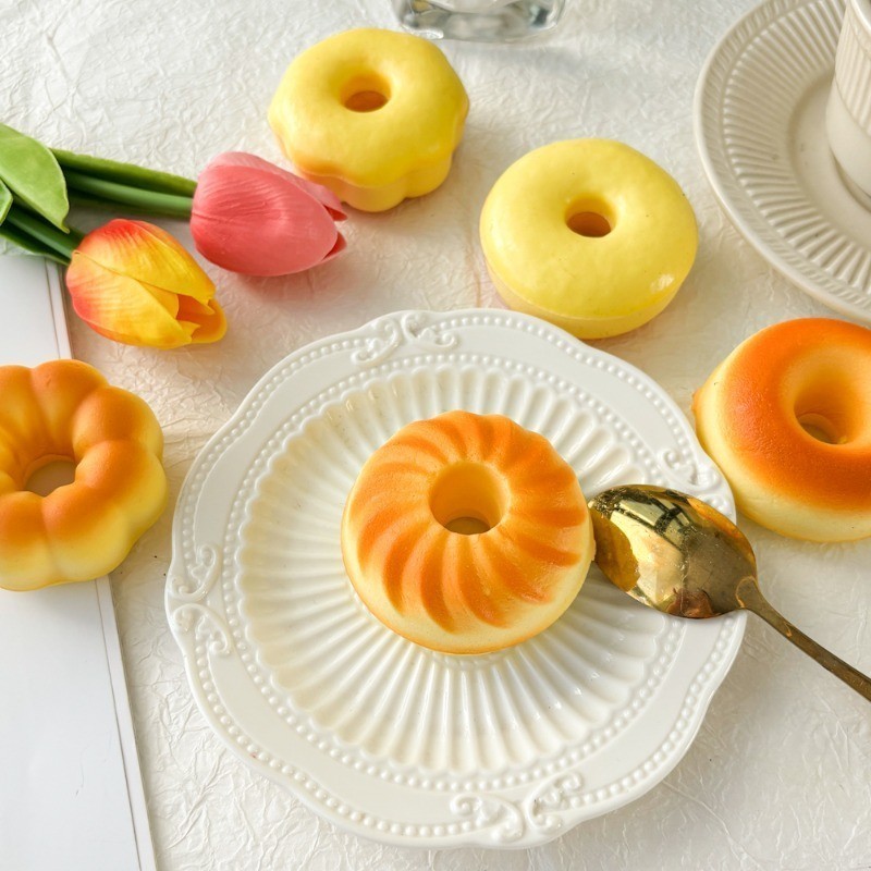 Slow Rebound Bread Squeeze Toy - Artificial Lifelike Food Squishy ...