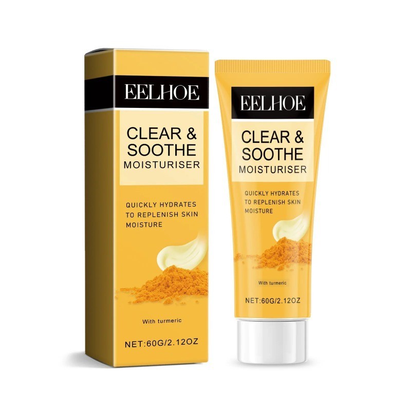 EELHOE Turmeric Cream Hydrating Face Tightening Repair Skin Facial ...