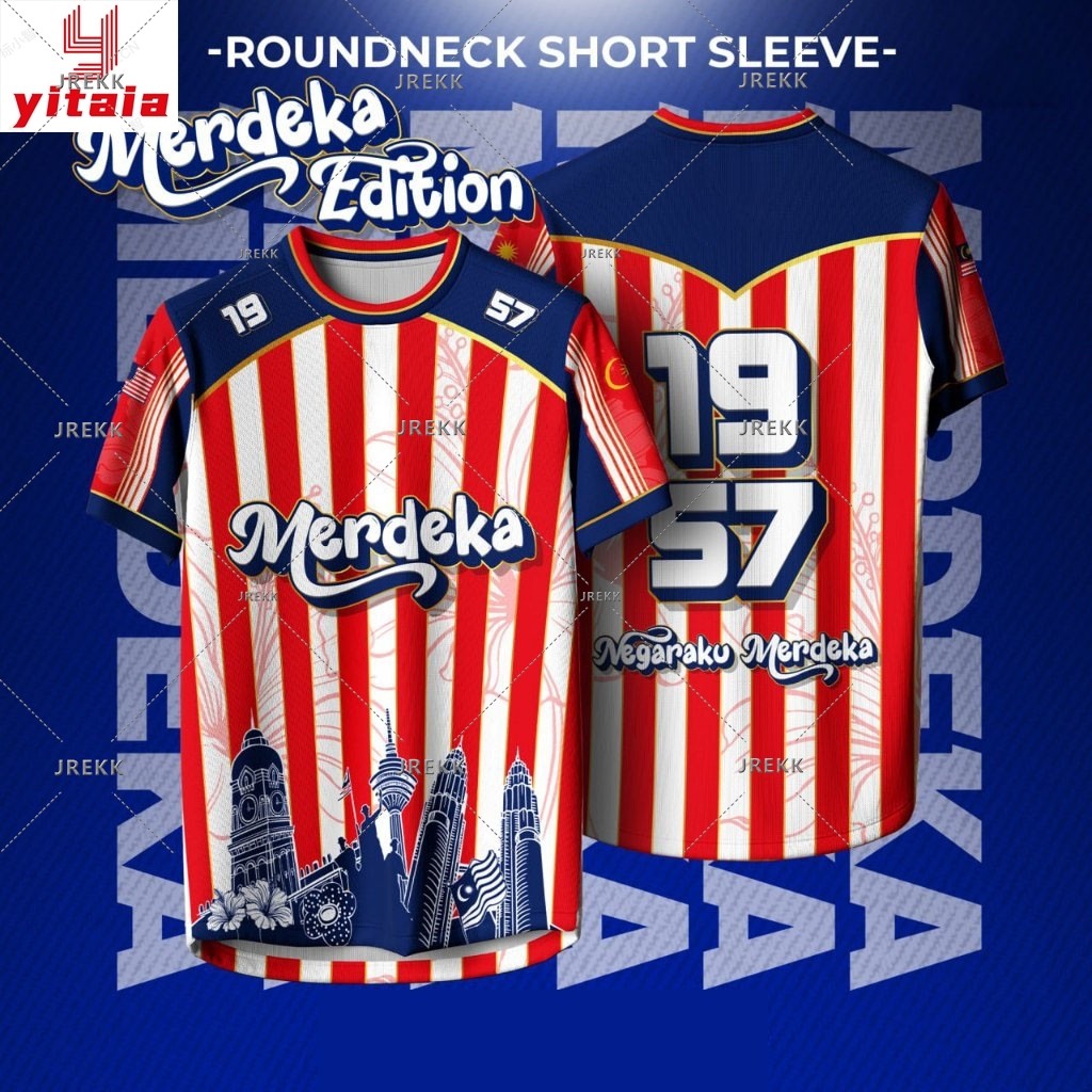 2024 Malaysia Merdeka 67 Edition Baju Family t-shirt Merdeka 67 Edition ...