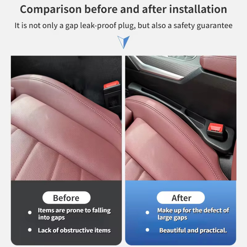 1/2pcs Mercedes Benz Car Seat Gap Plug Strip Side Seam Car Gap Filler ...