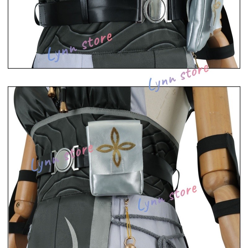 ROVER Cosplay Costume Dress Wig WUTHERING WAVES Female ROVER Role Play ...