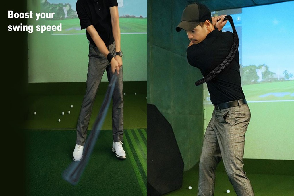 Caronvg Golf Swing Skill Development Aid Posture and Stability Enhancer ...