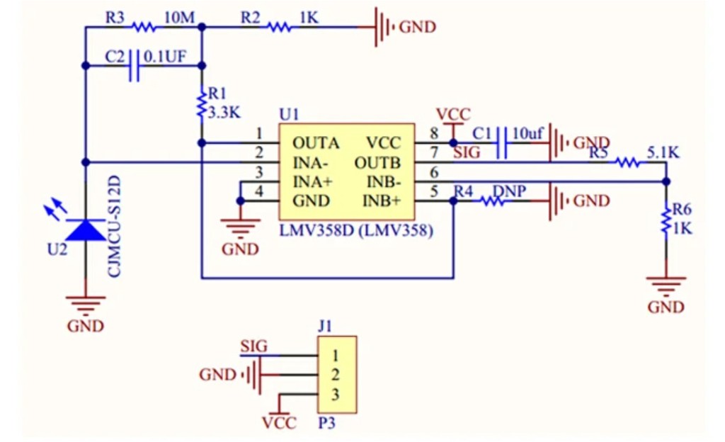GUVA-S12SD UV Detection Sensor Module Sunlight Intensity Sensor MCU ...