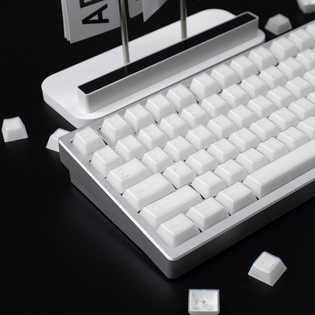 Aifei X-ray Keycaps 114 Keys white Translucent ABS Double shot cherry ...
