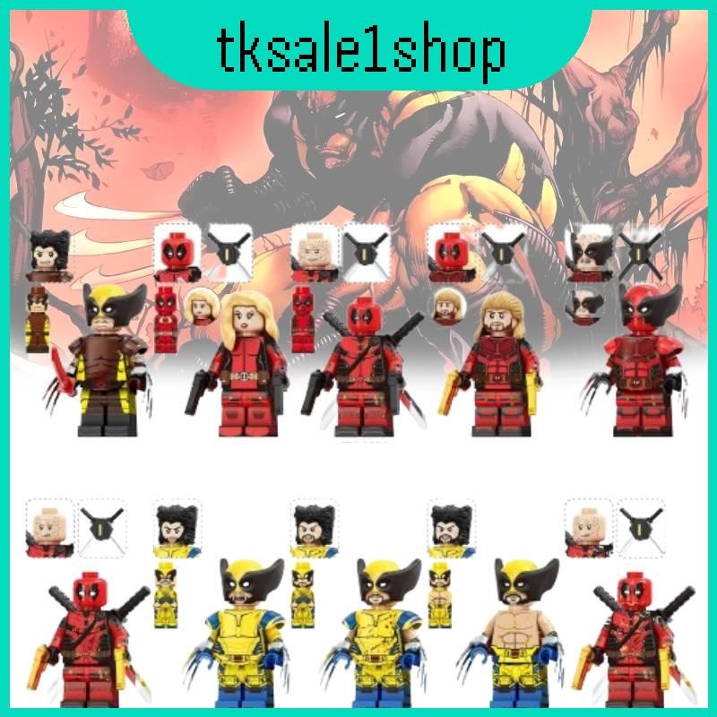 Heroes Wolverine Unique And Deadpool Assemble Your Figures Own Block ...