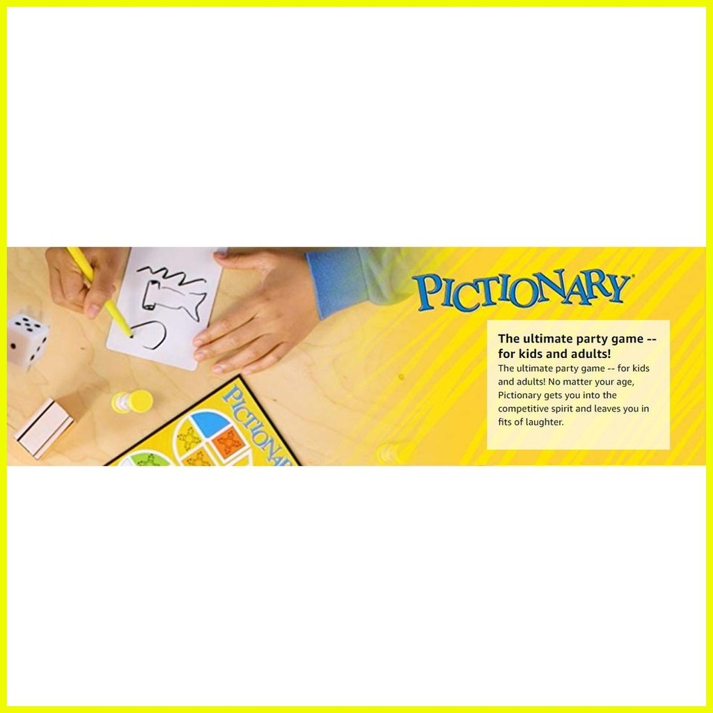 Pictionary : Family Edition - 2 Level of Clues | Shopee Malaysia