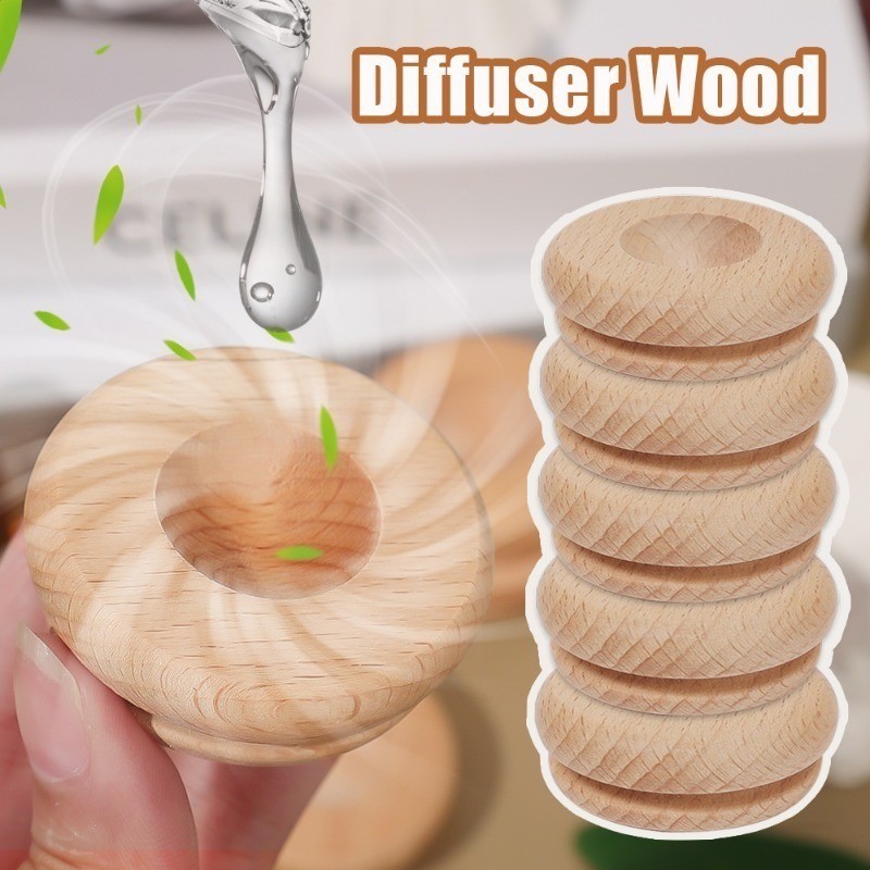 Wood Essential Oil Aromatherapy Diffuser - Fragrance Slowly Volatile ...