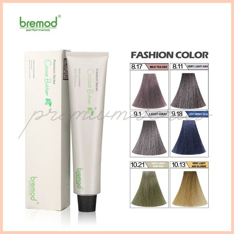 New Colors Bremod Premium Series Cocoa Butter Hair Color Dye 100ml ...