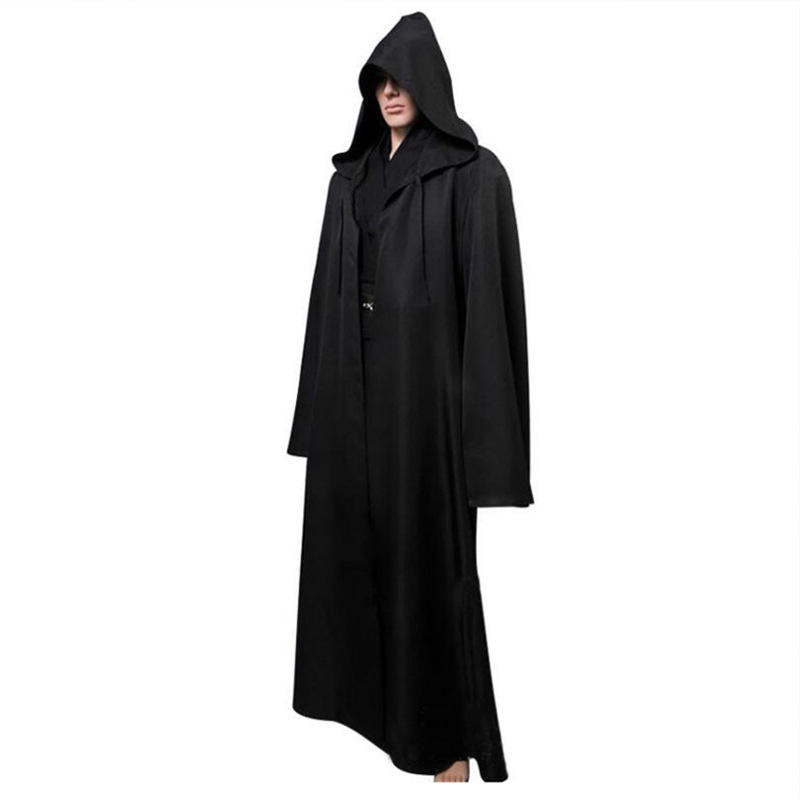 Halloween Star Wars cos costume Jedi Knight cosplay Hooded Cloak Darth ...