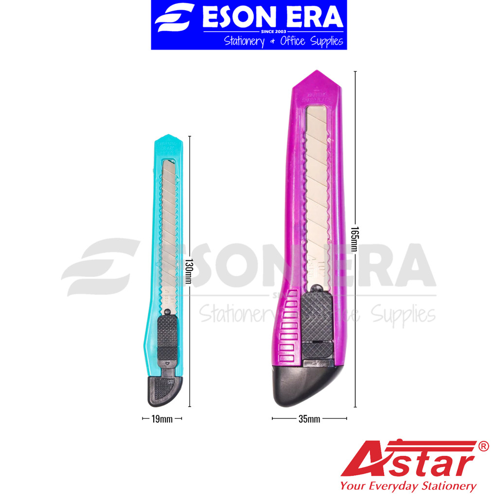 Astar Cutter Knife D804 Small/ D802 Large Pisau (A S T A R) | Shopee ...