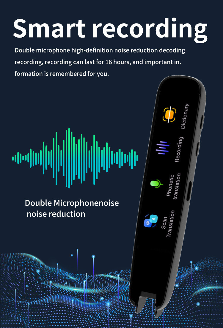 Scanning Dictionary Pen Digital Translation Pen Scanner 112 Language ...