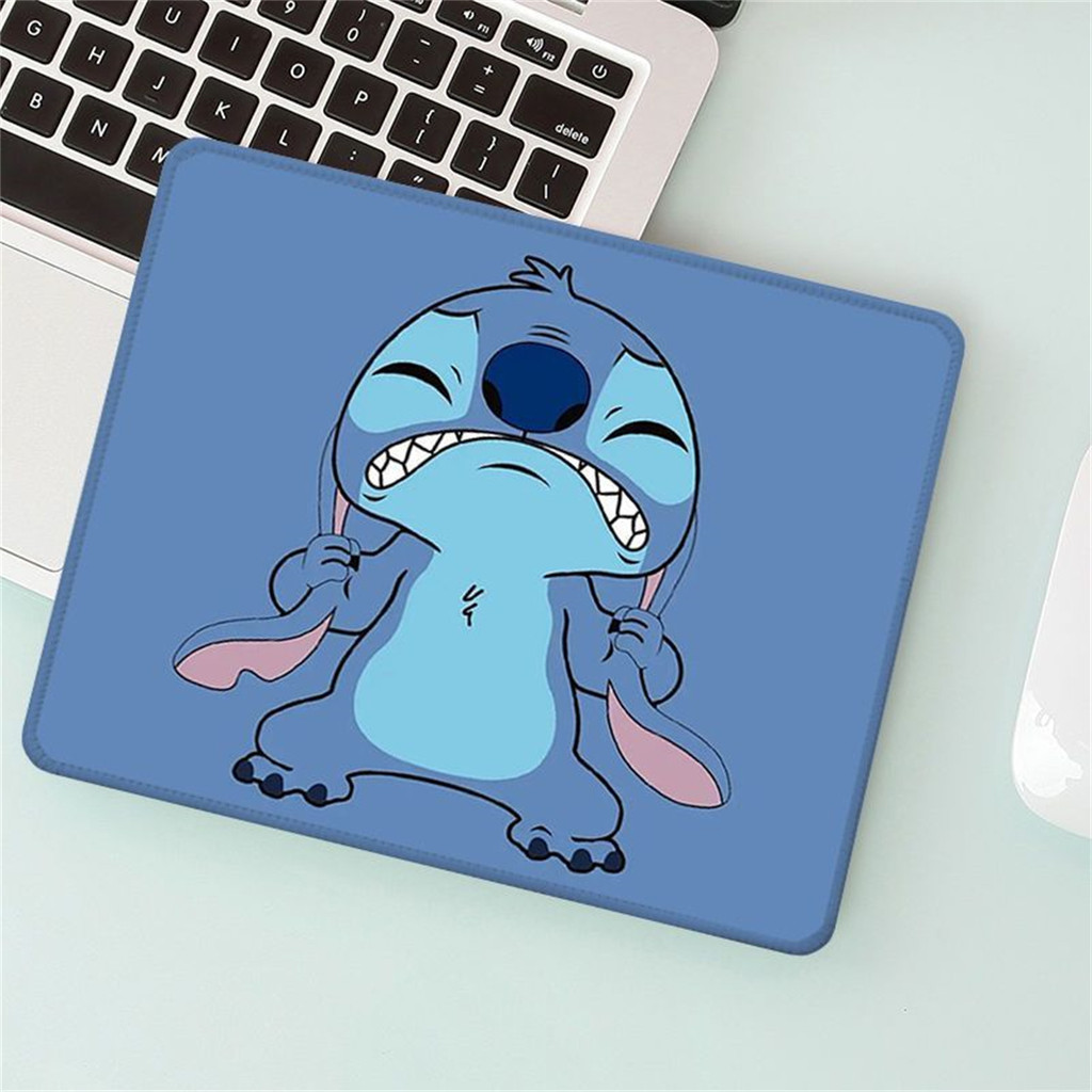 Cute Cartoon Stitch Gaming Mousepad【24CM*20CM】Exquisite Pattern Small ...