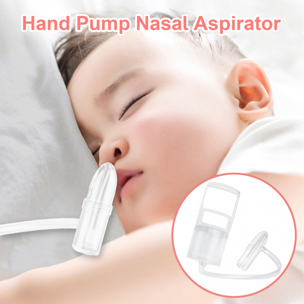 Baby Nasal Aspirators Quiet Manual Nose Sucker for Baby, Nose Clearing ...