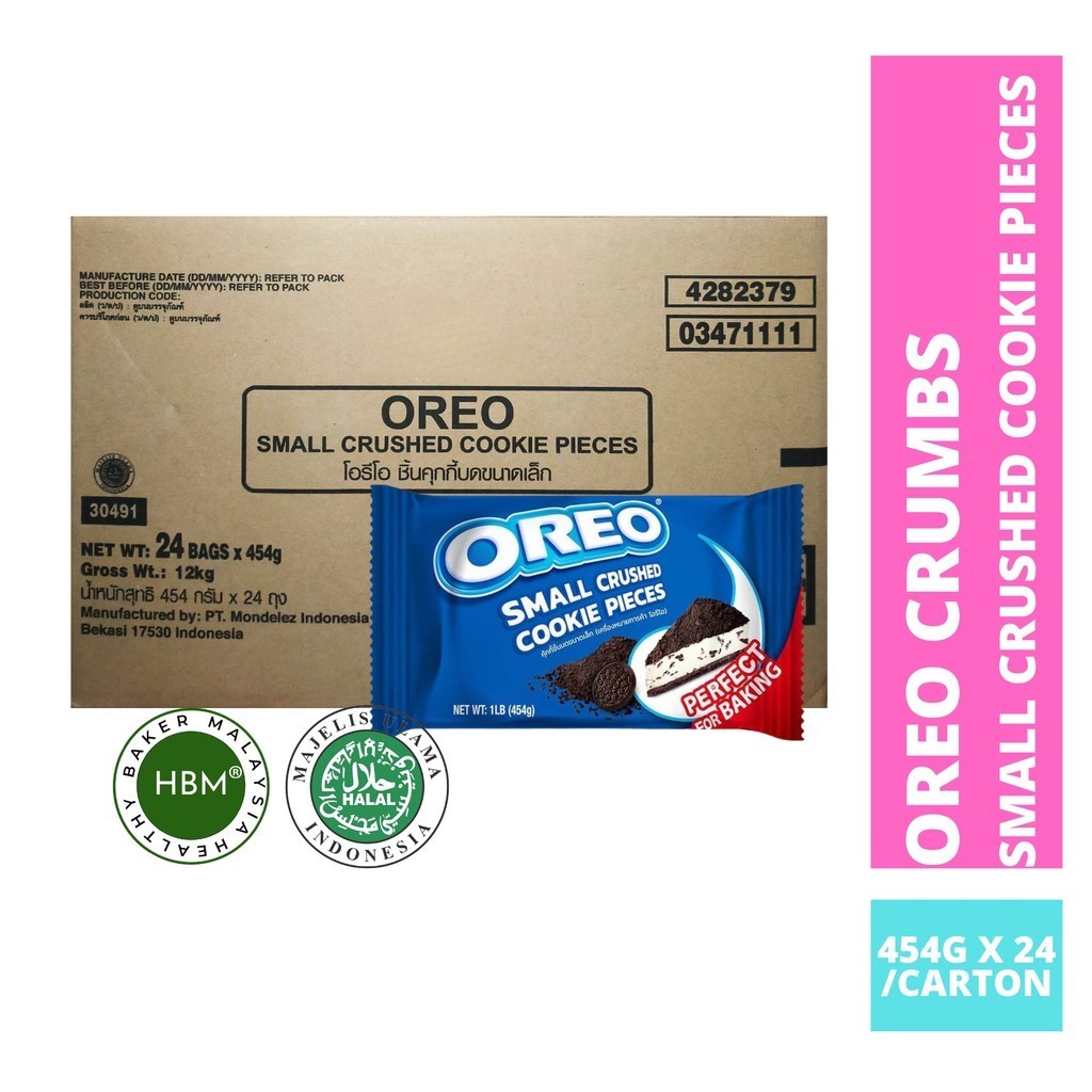 Oreo Crumb / Crunch 454GM x 24PKT/Carton / Oreo Small Crushed Cookie ...