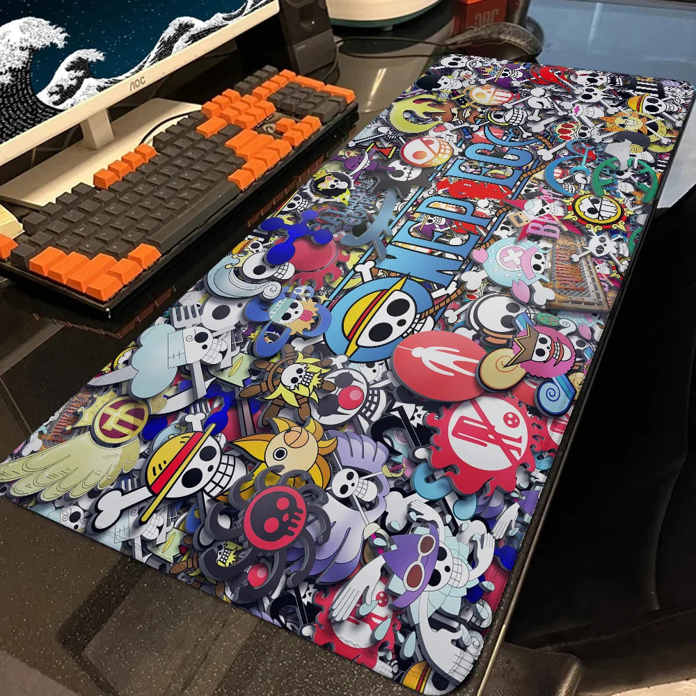 Pk Control Mouse Pad 900x400 One Piece Mousepad Anime Gamer Desk ...