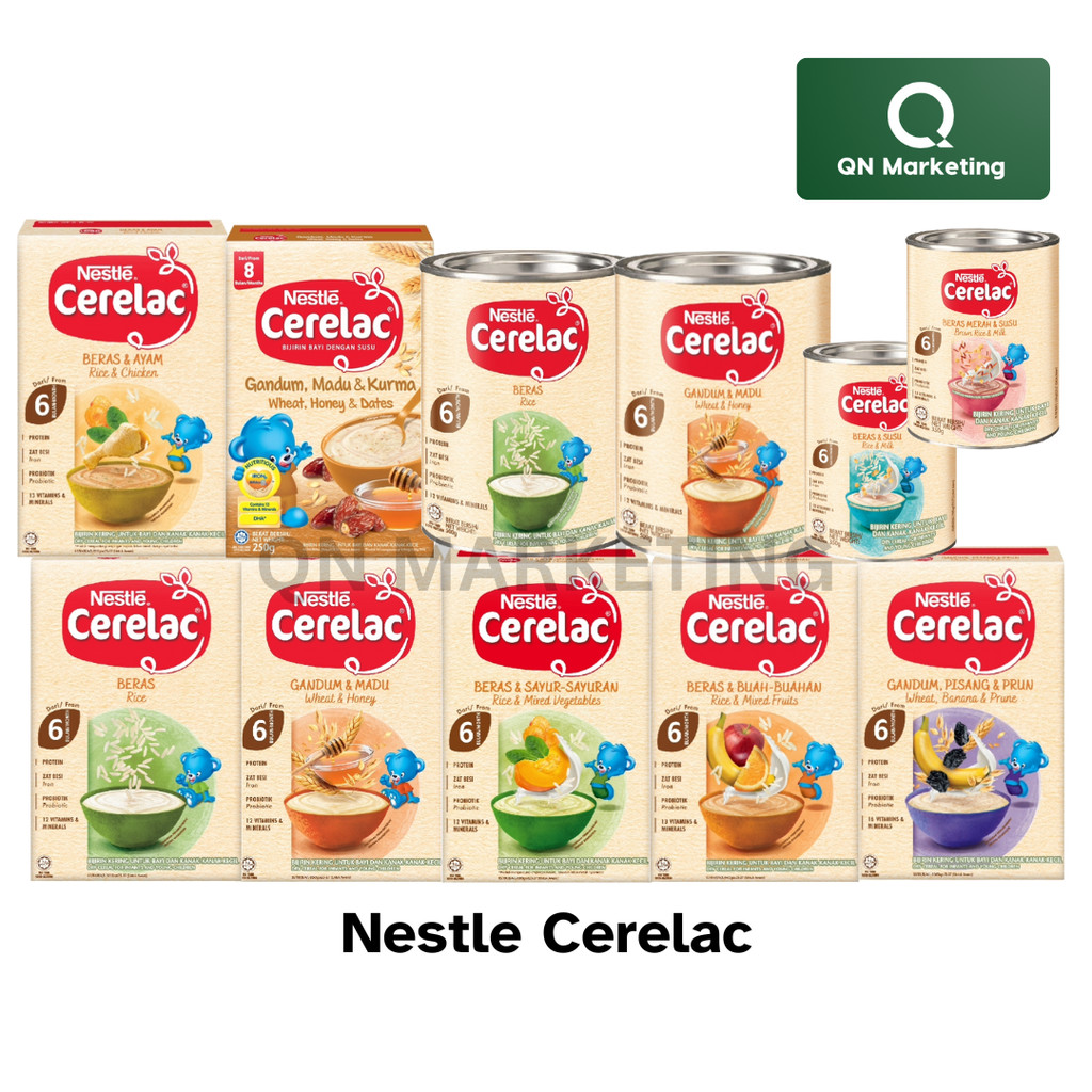 Nestle Cerelac Infant Cerelac (250g / 500g) (Baby Food/Cerelac ...
