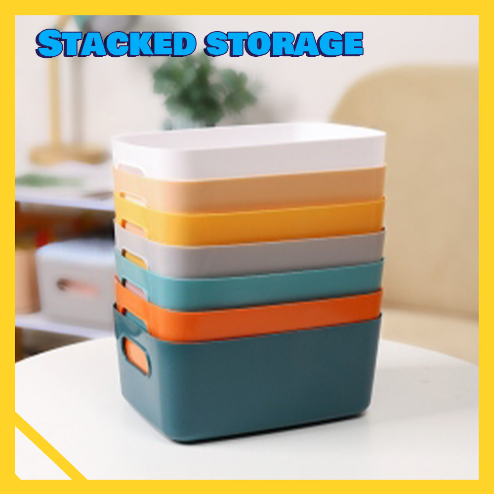 Innohut Multipurpose Colorful Storage Box Home Storage Organizers Box ...