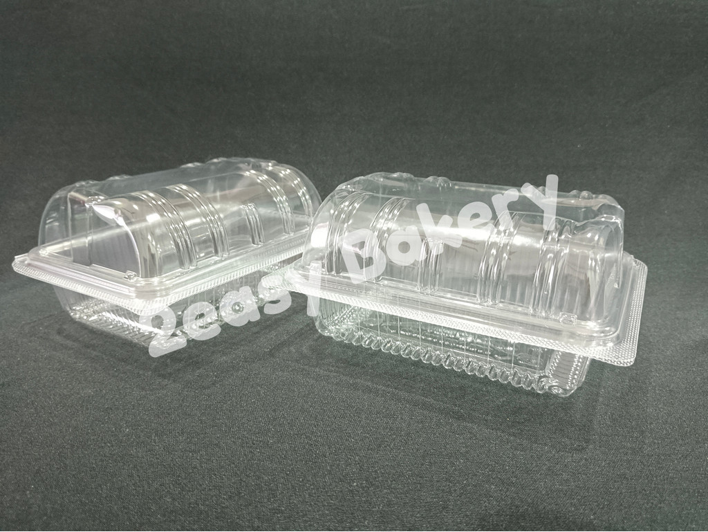 HIRO OPS CH70 Kuih Container with Lock / Plastic Clear Bakery Container ...
